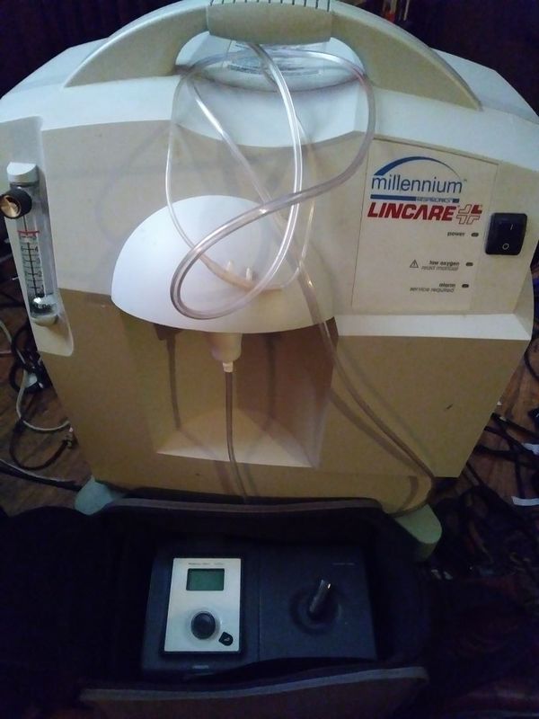 🤧Respironics Lincare Millennium Oxygen Compressor w/Humidifier💦 (Beauty ...
