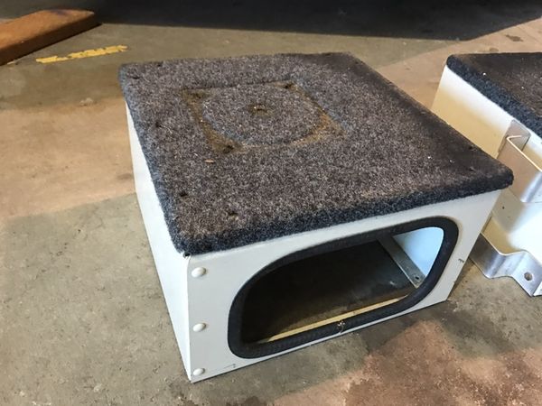Aluminum boat seat boxes 14x14x8.5" (Boats & Marine) in Troutdale, OR