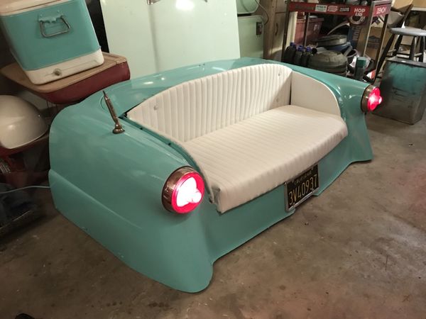 Custom car bench vintage car couch (Antiques) in Anaheim, CA - OfferUp